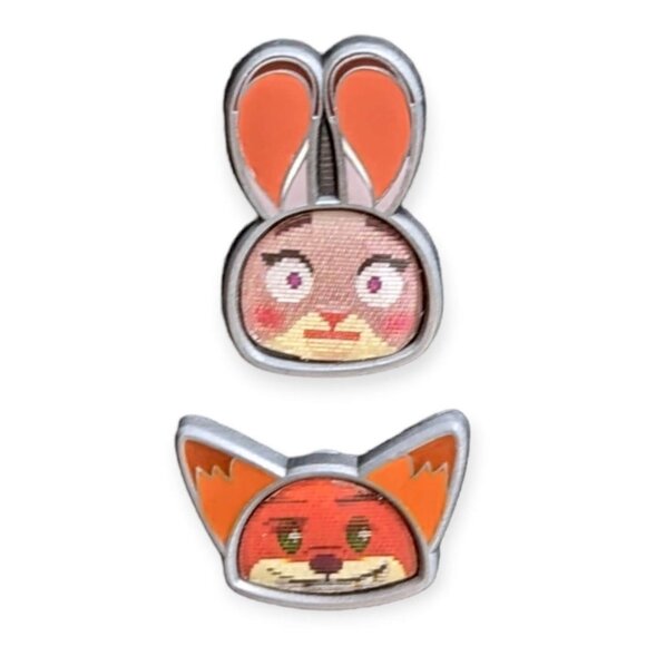 Disney | Accessories | Zootopia Disney Tiny Pins Judy Hopps And Nick Wilde Lenticular Emoji ...